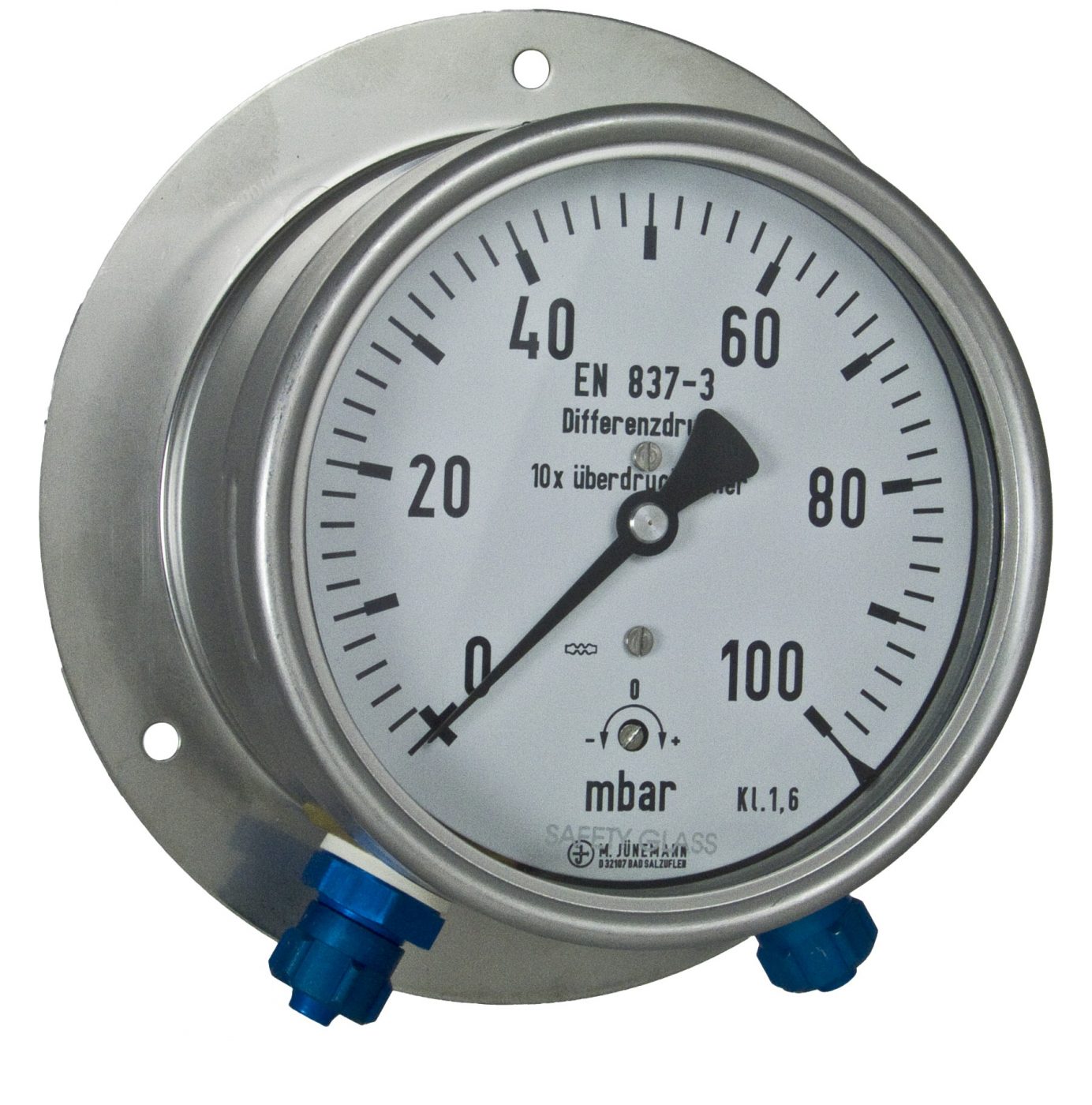 Jünemann Instruments - Differenzdruckmanometer, Kupferlegierung