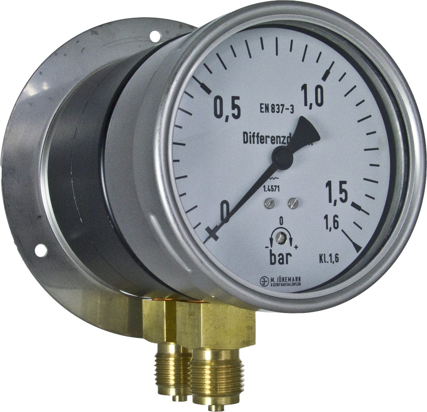 Jünemann Instruments - Differenzdruckmanometer, Kupferlegierung