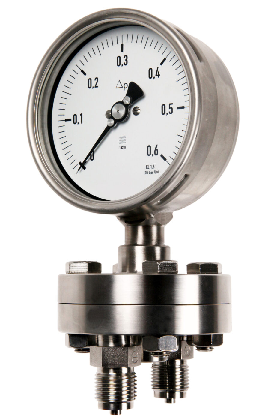 Jünemann Instruments - Differenzdruckmanometer, Edelstahl